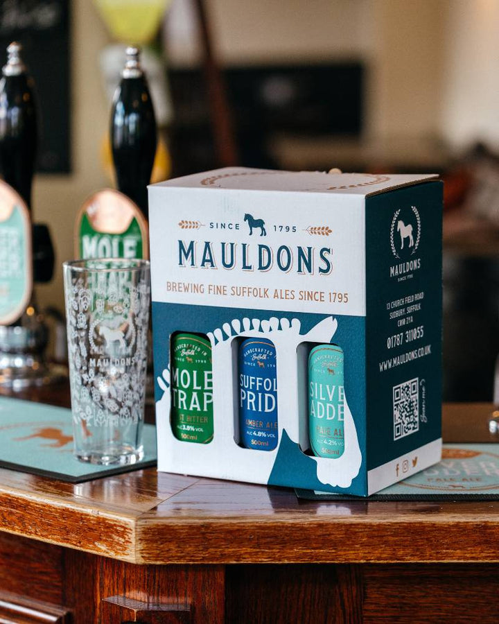 Beers and gifts – Mauldons Brewery